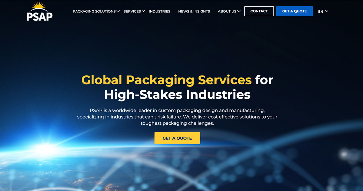 Global Packaging Services | Custom Packaging Design Services | PSAP